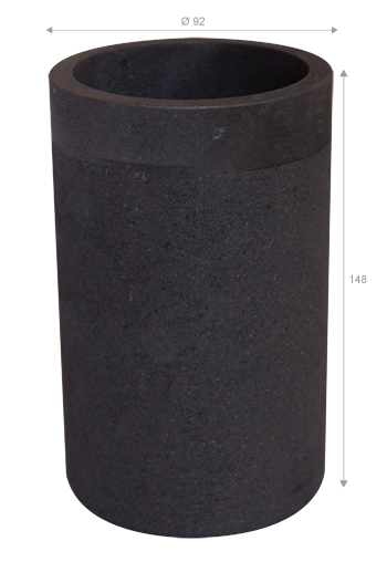 AR108 - Static induction casting machine crucible - Graficarbo